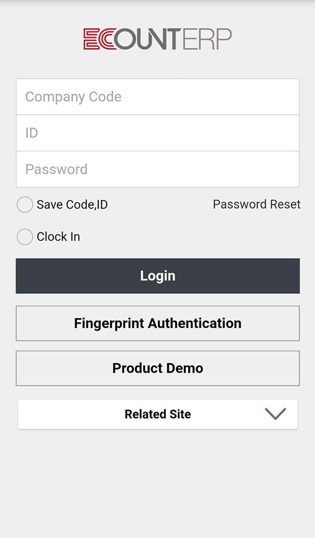 ECOUNT ERP APK cho Android - Tải về