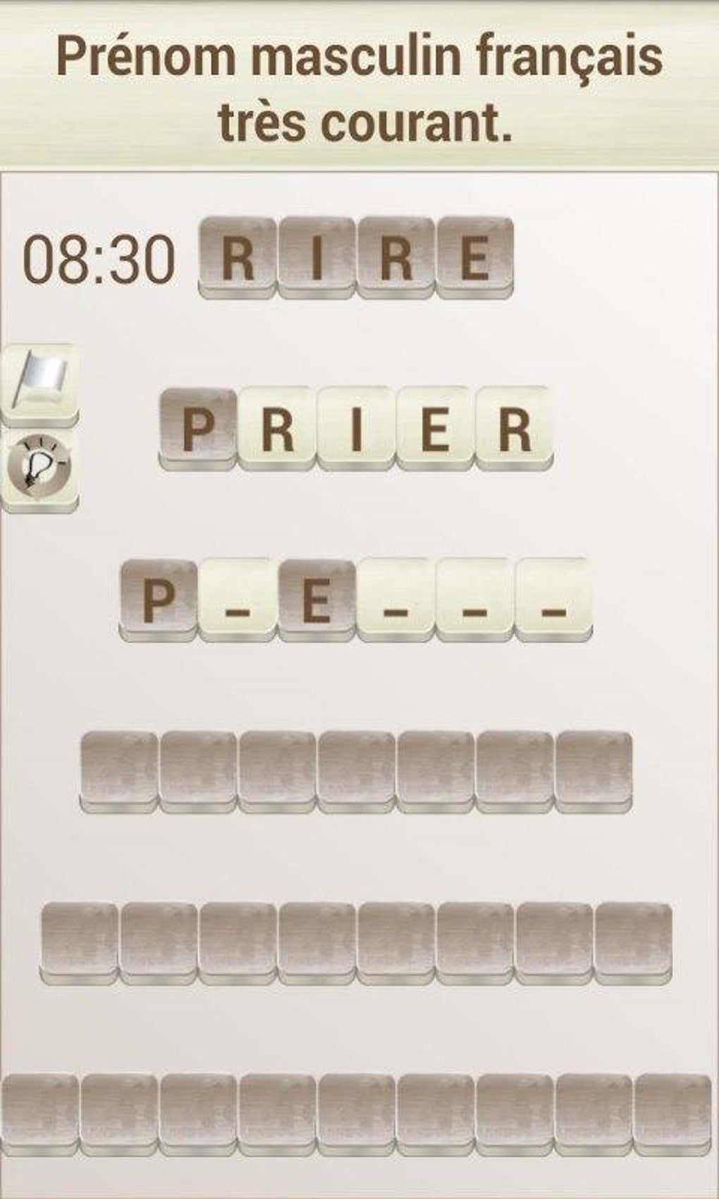 Jeux de Mots en Français APK pour Android - Télécharger