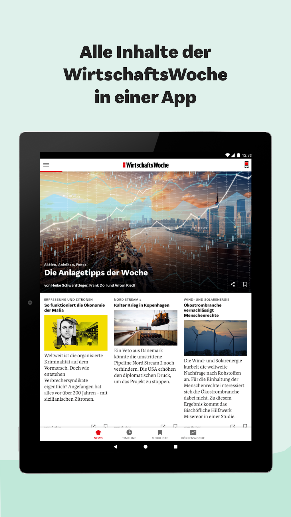 WirtschaftsWoche - Nachrichten for Android - Download