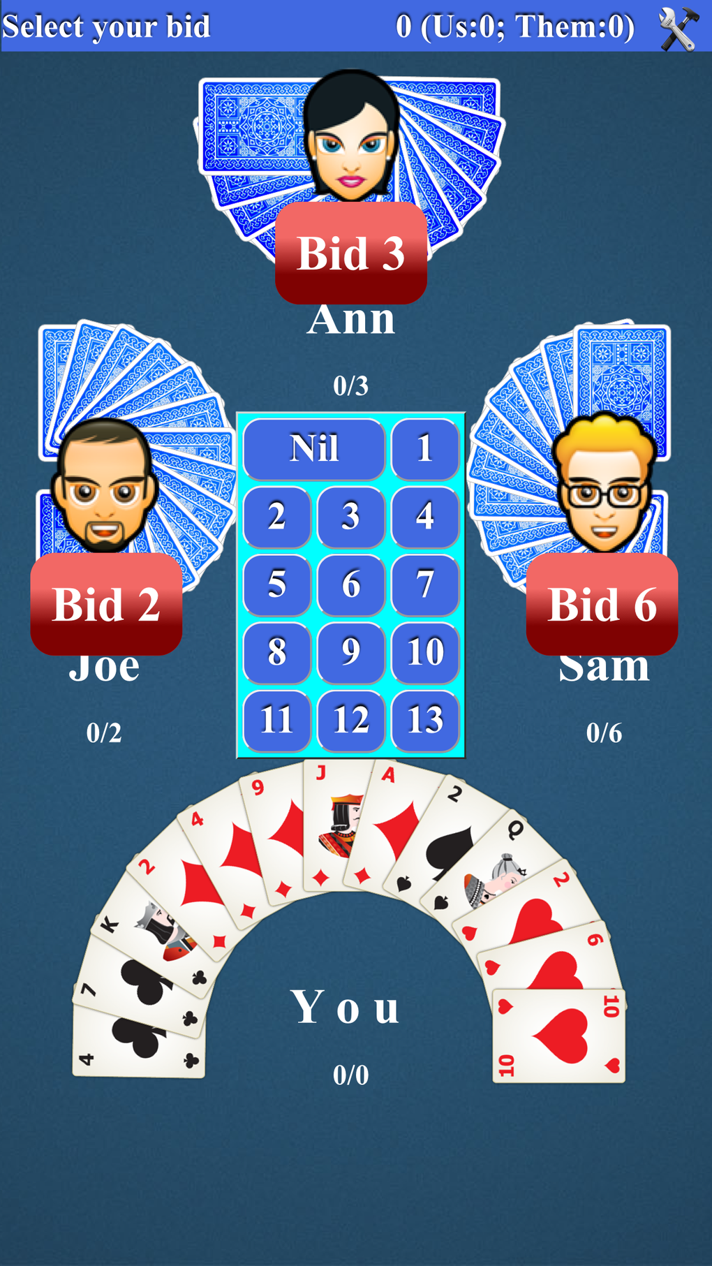 Spades Card Game para iPhone - Descargar