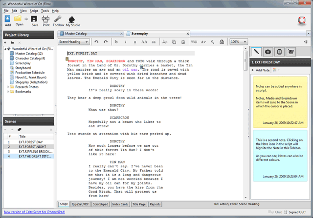 Celtx Download