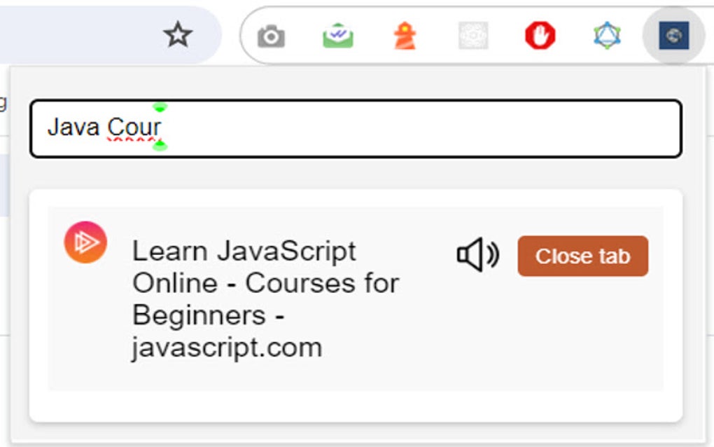 Tab Master per Google Chrome - Estensione Download