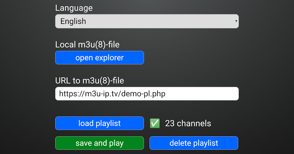 M3U IPTV para Android - Descargar