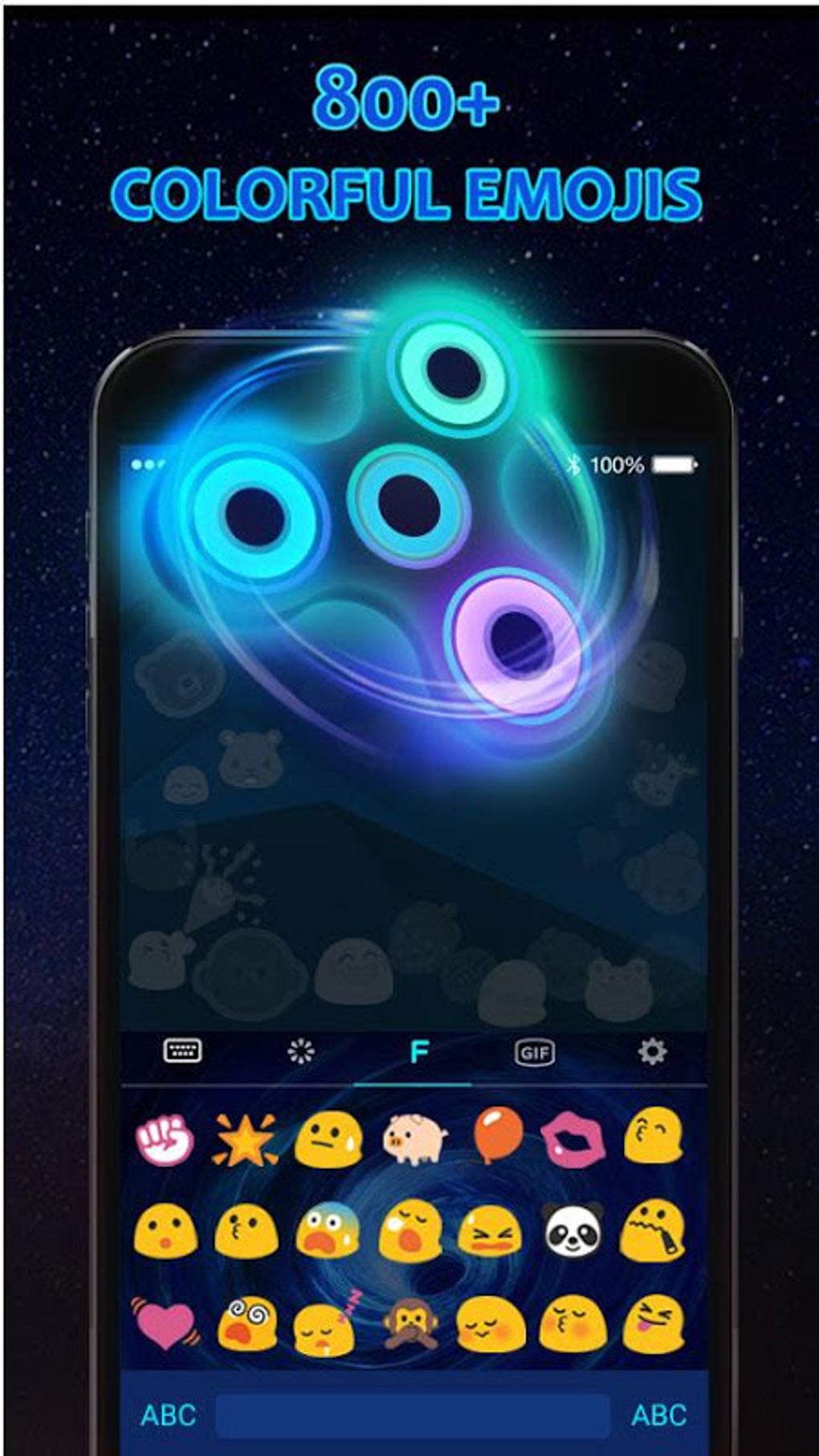 Fidget Spinner Keyboard Theme APK for Android - Download