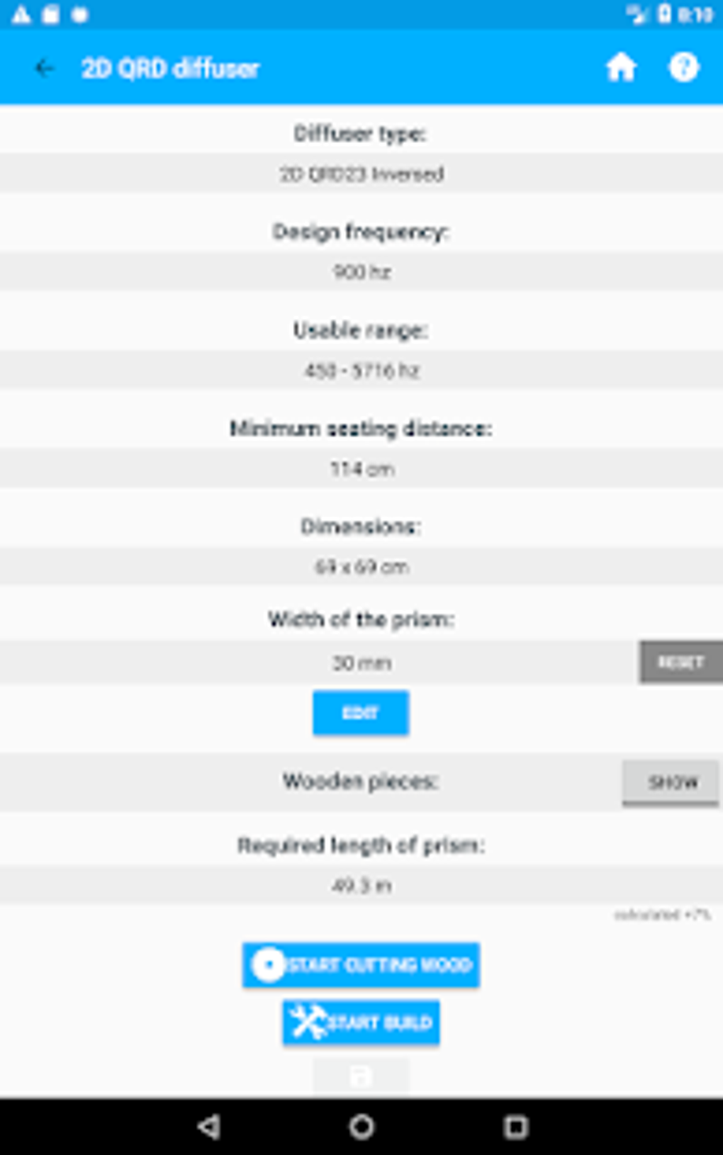 Diffuser Calculator para Android - Descargar