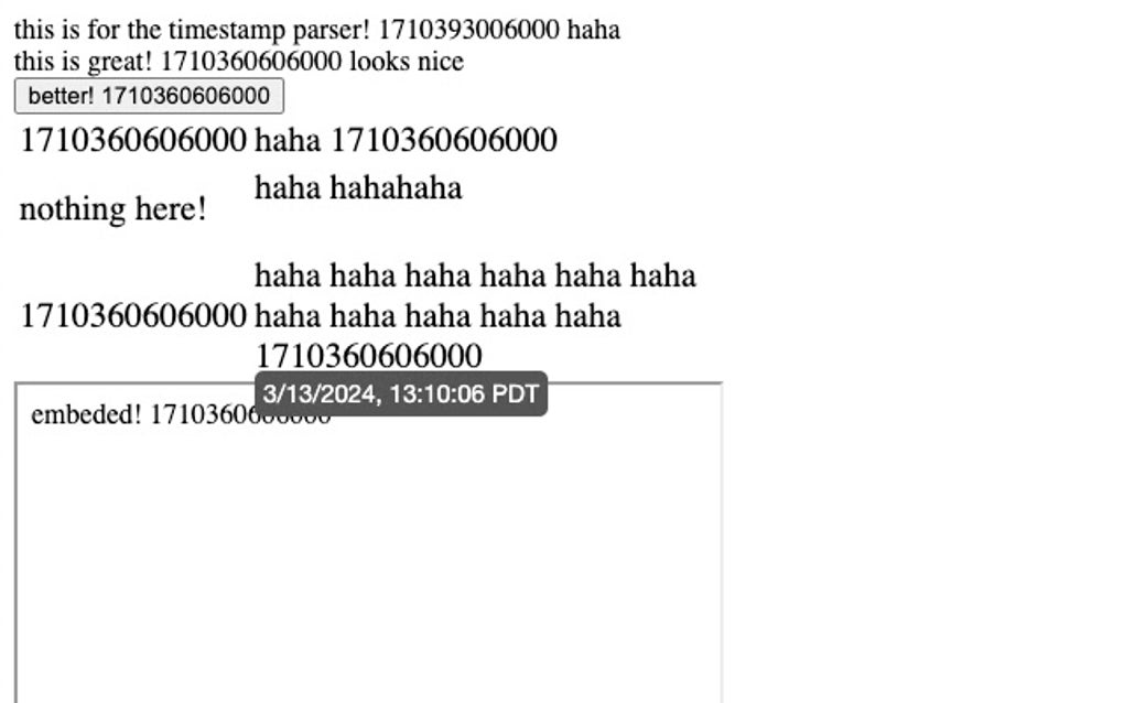 Timestamp Made Easy cho Google Chrome - Tiện ích mở rộng Tải về