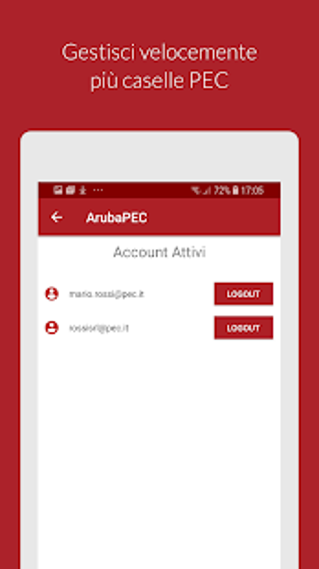 Aruba PEC Mobile APK per Android - Download