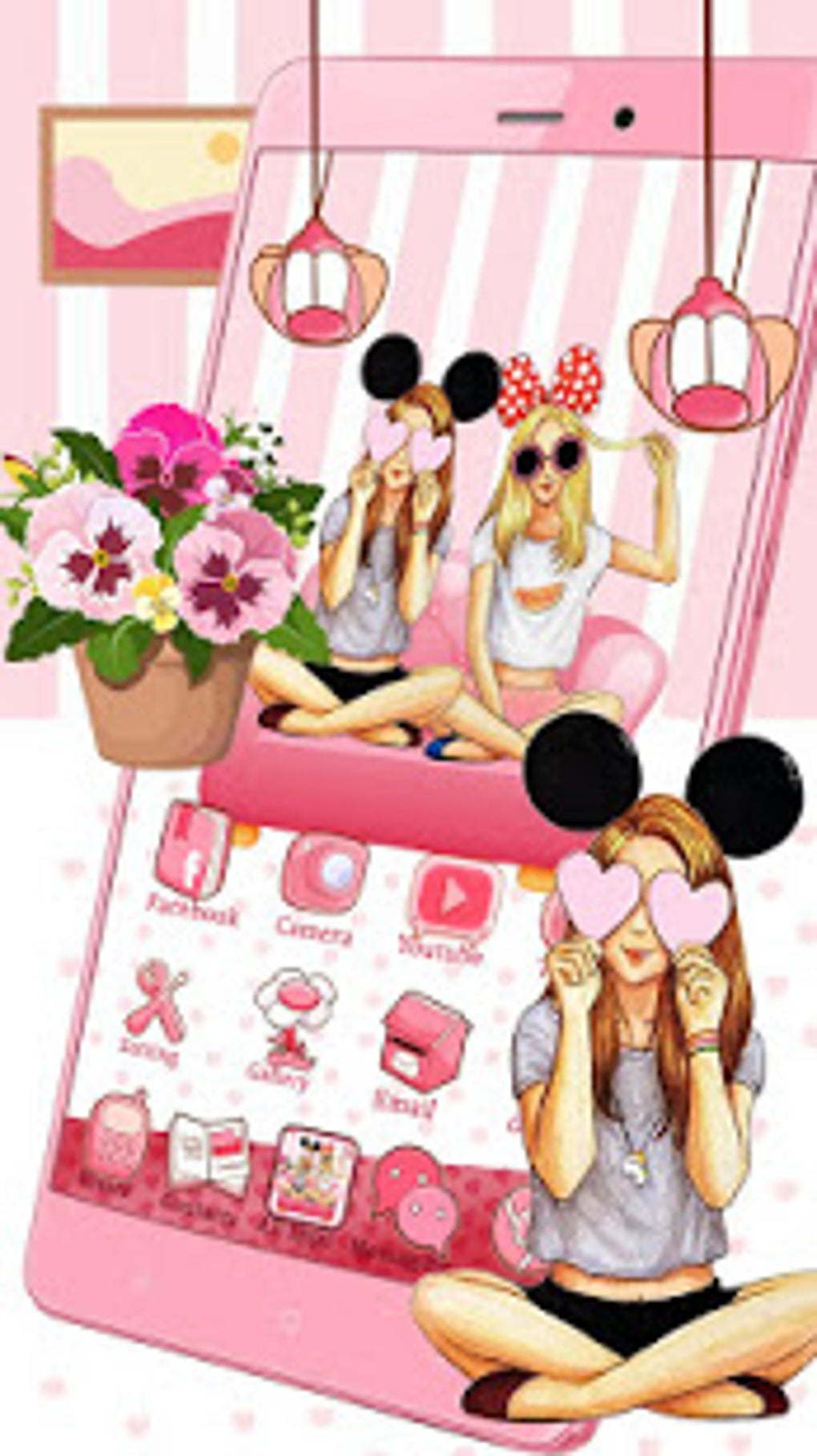 Best Friend Forever Themes HD Wallpapers 3D icons para Android - Descargar