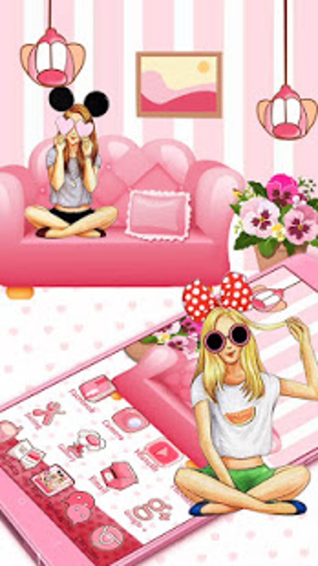 Best Friend Forever Themes HD Wallpapers 3D icons para Android - Descargar