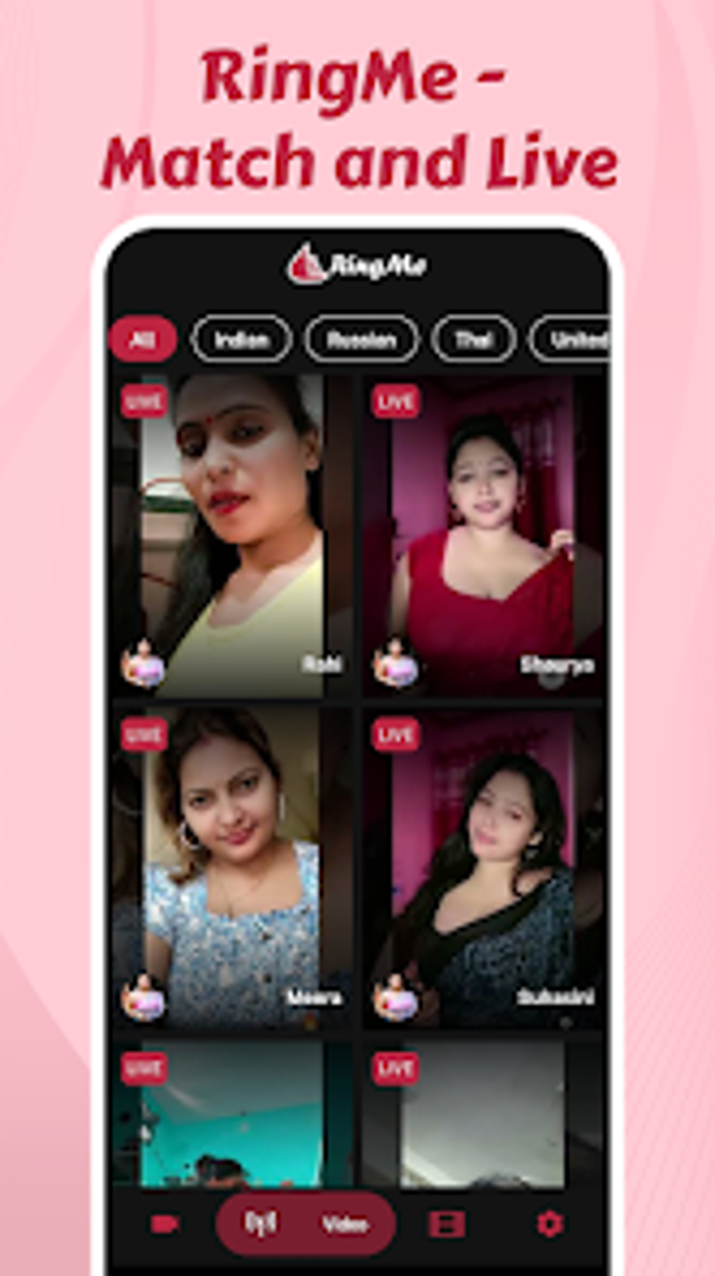 RingMe: Live Video Call App para Android - Descargar