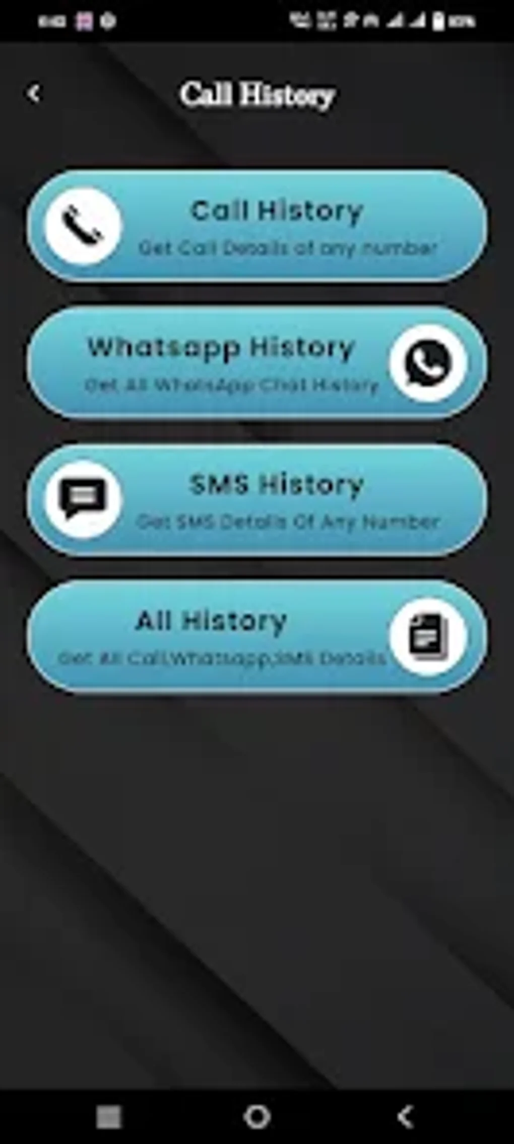 Call History Any Number per Android - Download