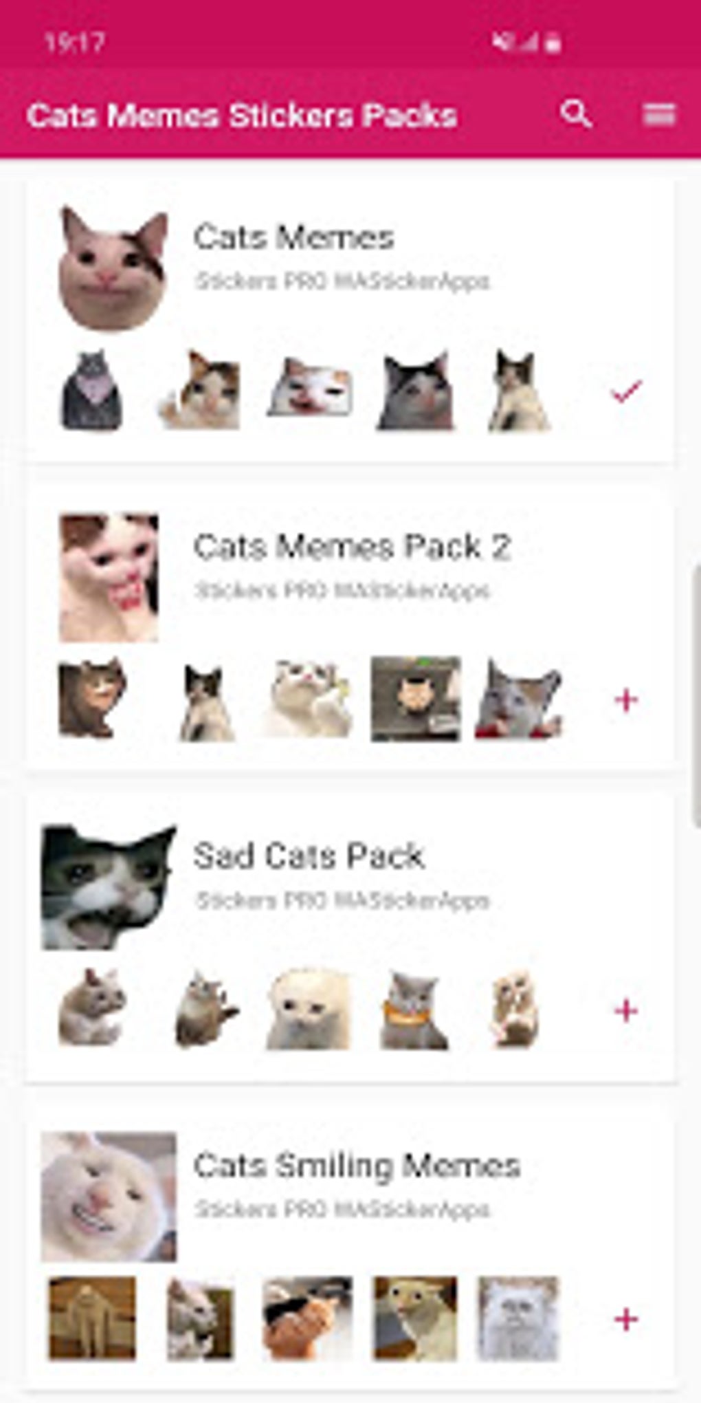 Cat Memes Stickers WASticker APK para Android - Descargar