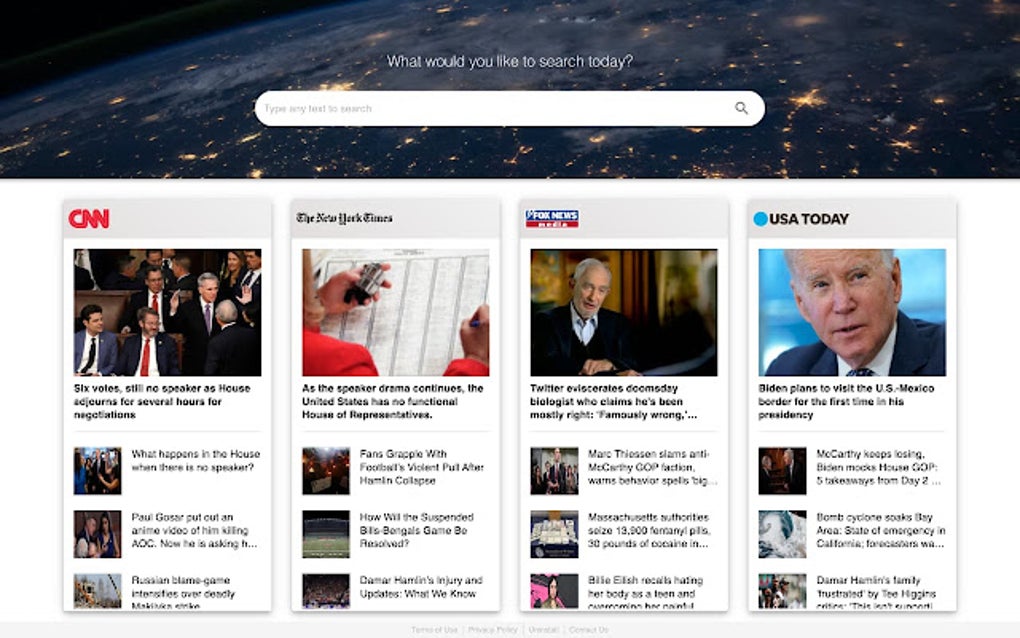USA Newspaper for Google Chrome - Extension Download