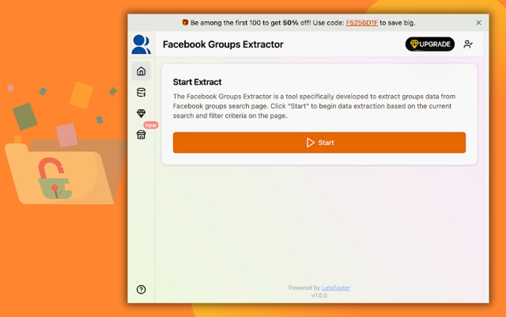 Facebook Groups Extractor สำหรับ Google Chrome - ส่วนขยาย ดาวน์โหลด