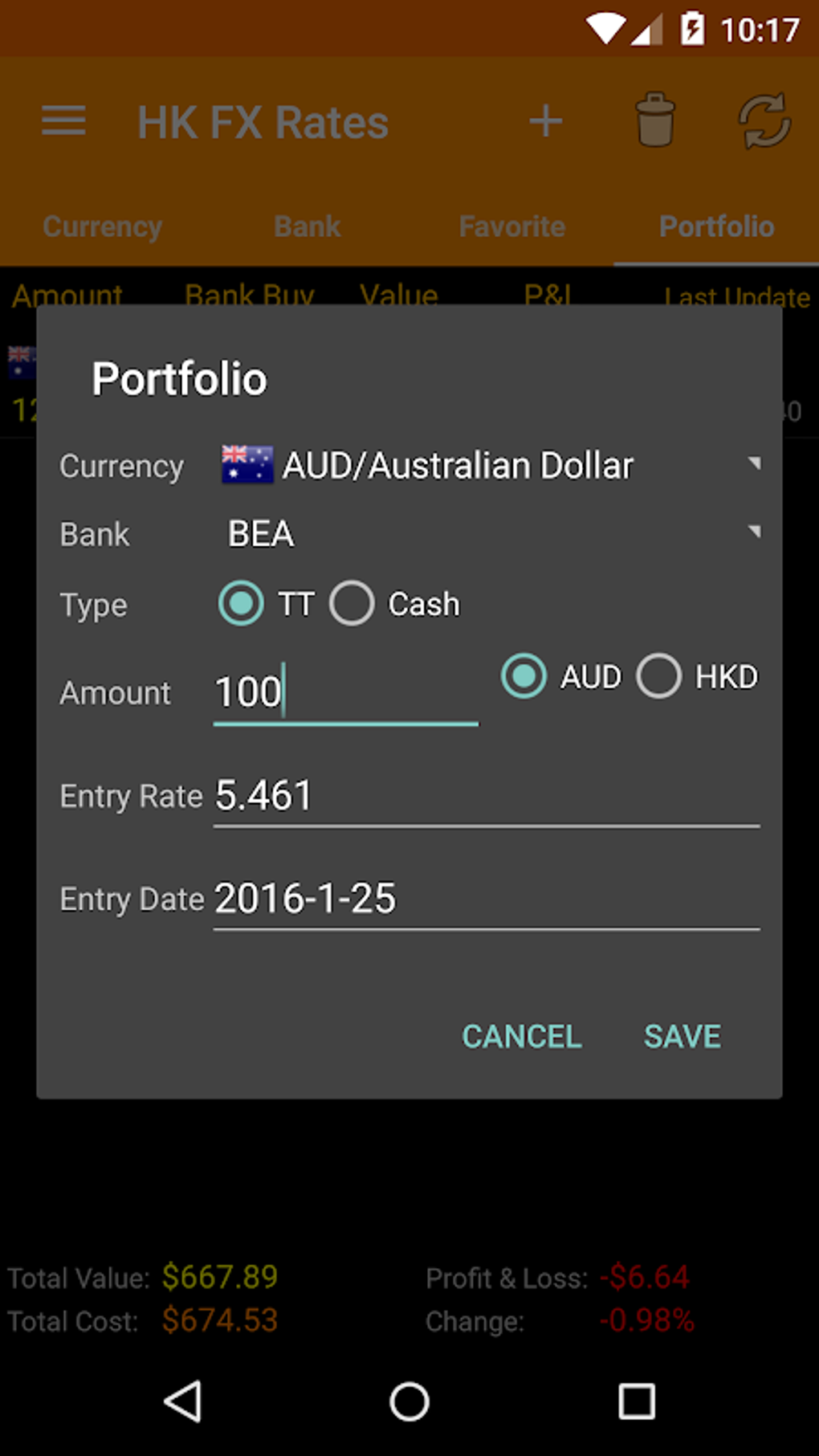 Hong Kong FX Rates APK for Android - Download