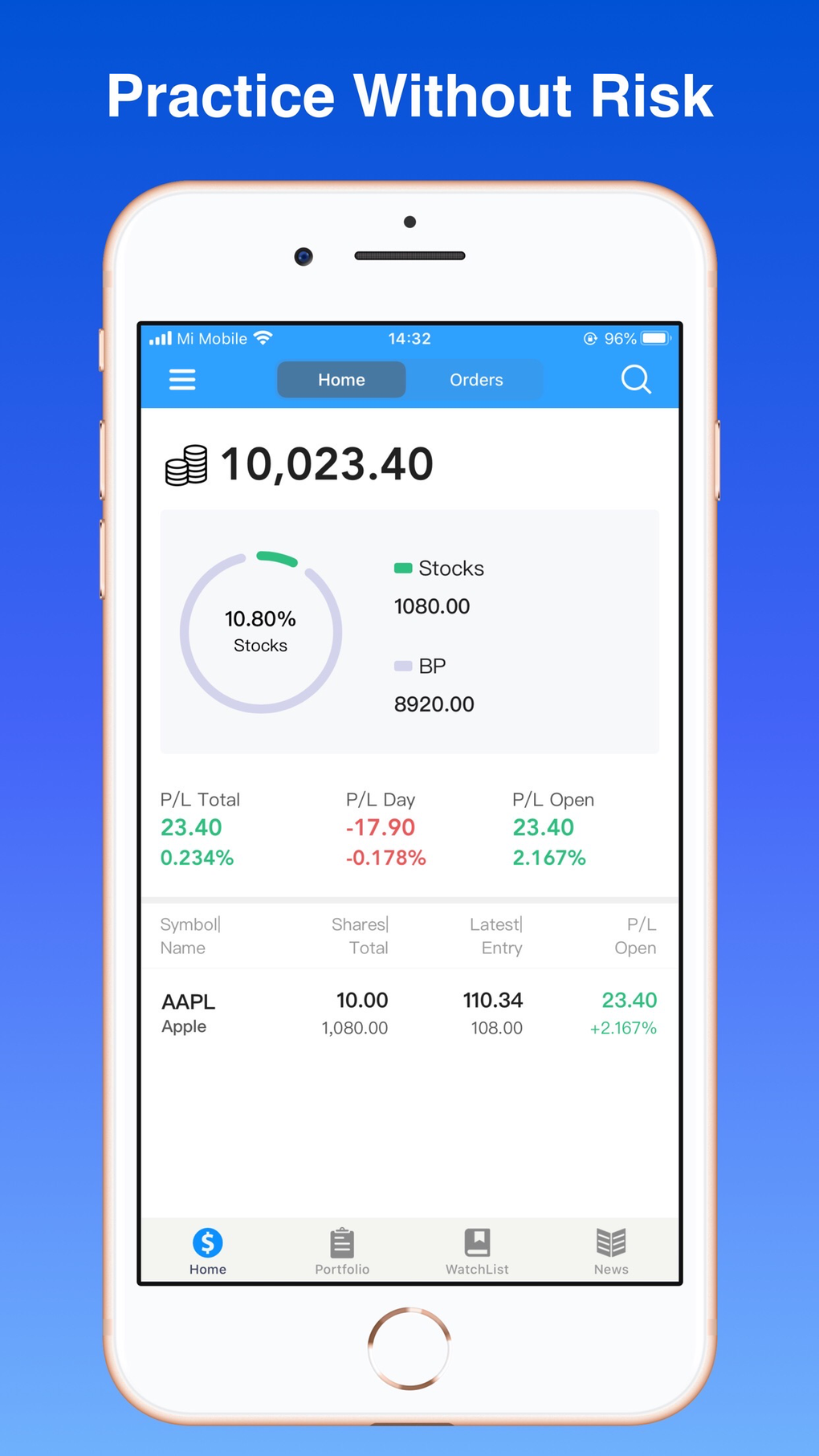 Stock Market Simulator Live para iPhone - Descargar