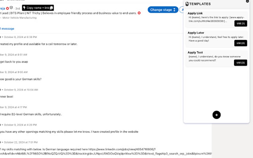 HummingSend for Linkedin Recruiter for Google Chrome - Extension Download