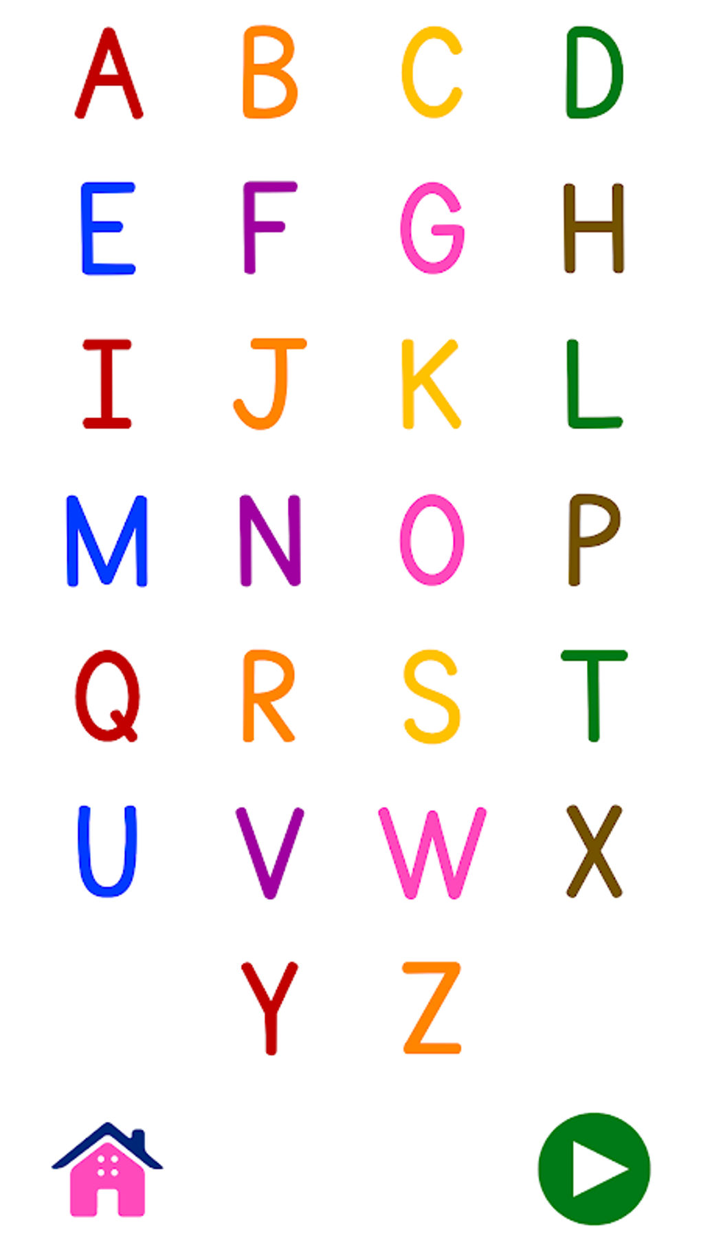 ABC Alphabets Learning Flashcard for Toddlers Kids APK for Android ...