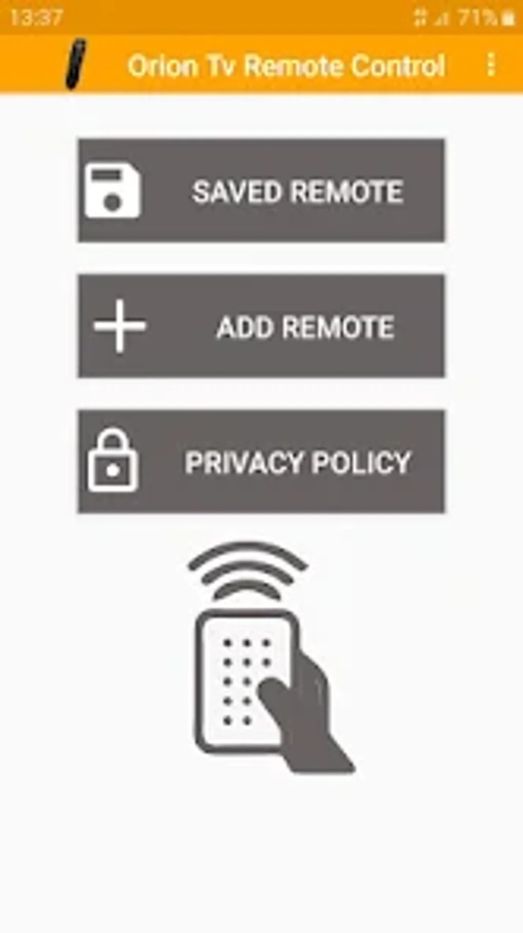 Orion Tv Remote Control para Android - Download Orion Tv Remote Control para Android - Download
