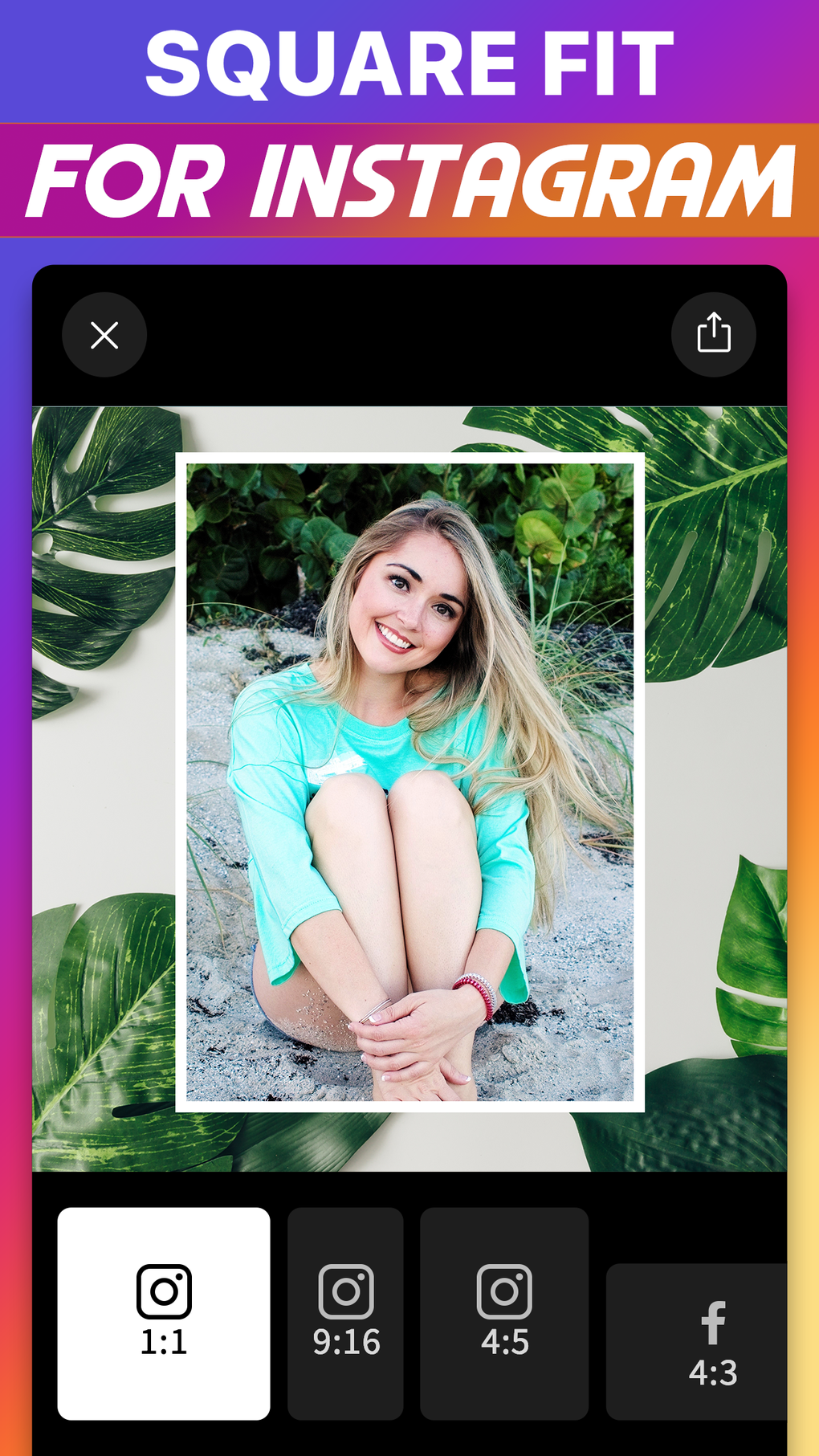 Square Fit: Photo Video Editor para iPhone - Descargar