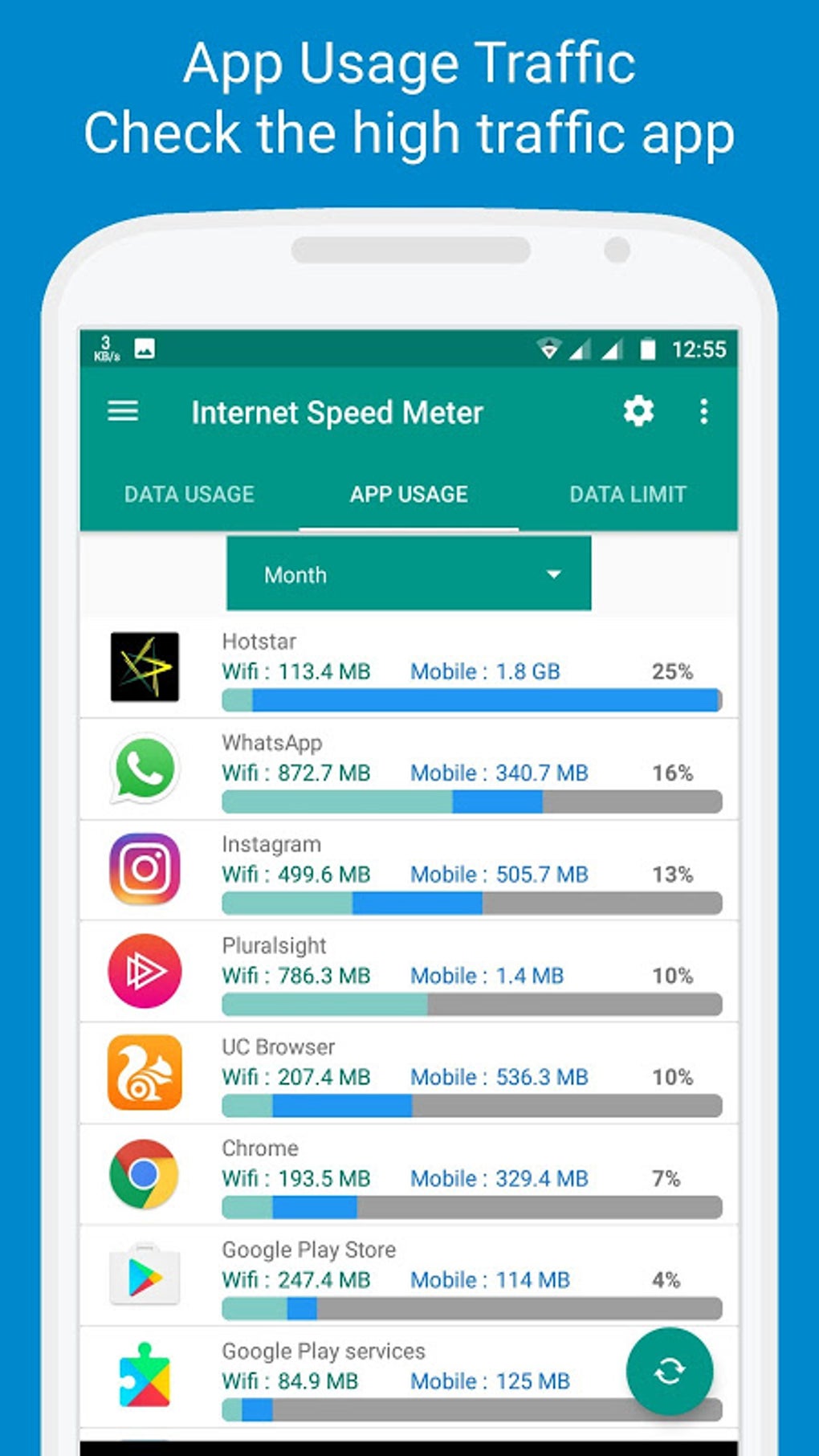 Internet Speed Meter APK für Android - Download