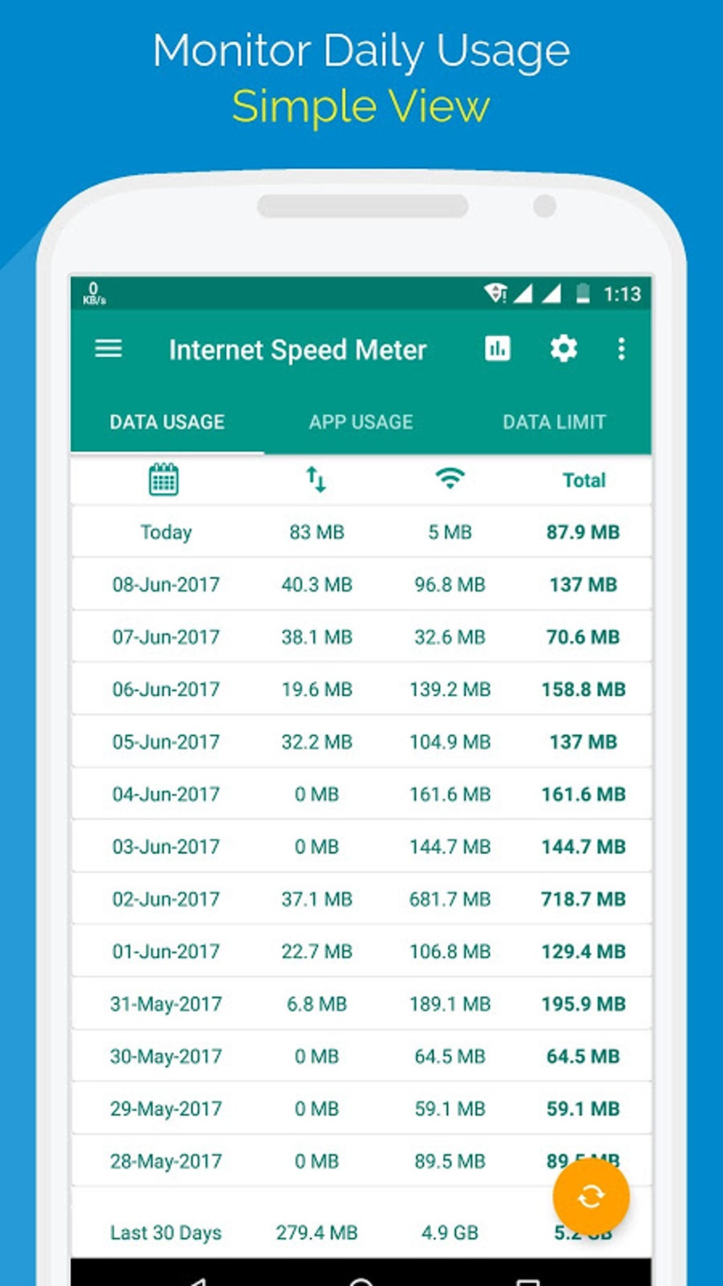 Internet Speed Meter APK para Android - Descargar