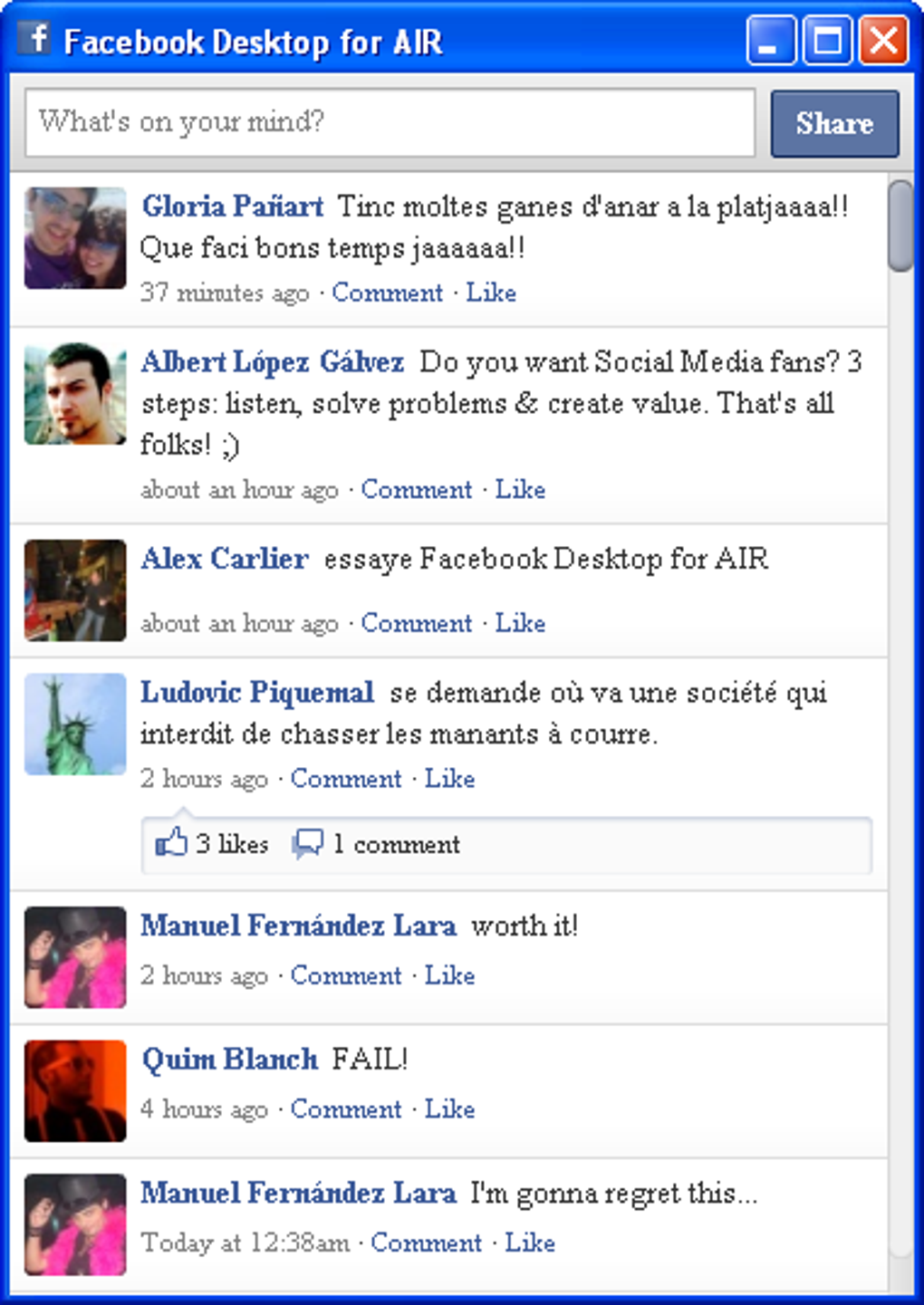 Facebook Desktop - Download