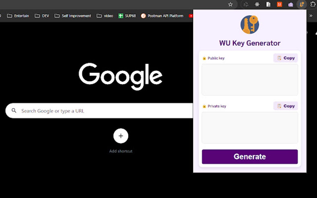 WU Key Generator para Google Chrome - Extensión Descargar