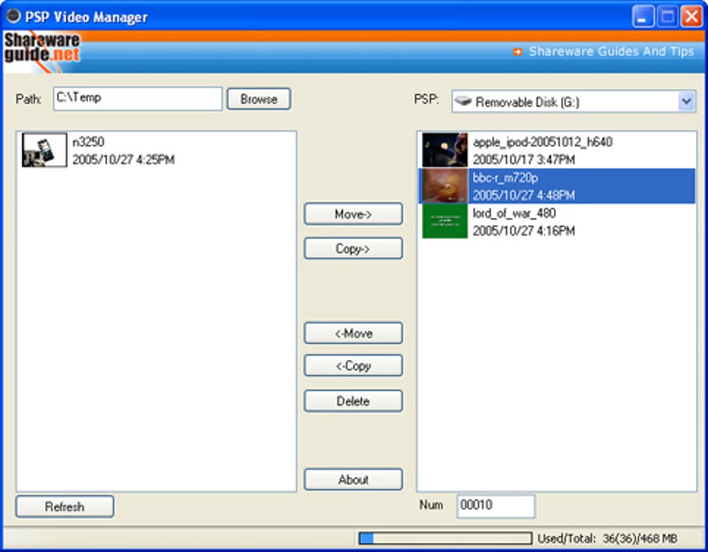 PSP Video Manager - Download
