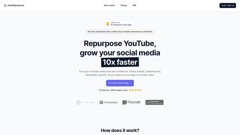 AI 텍스트 및 작성를 위한 AutoThread AI - 리뷰, 기능 및 사용 사례