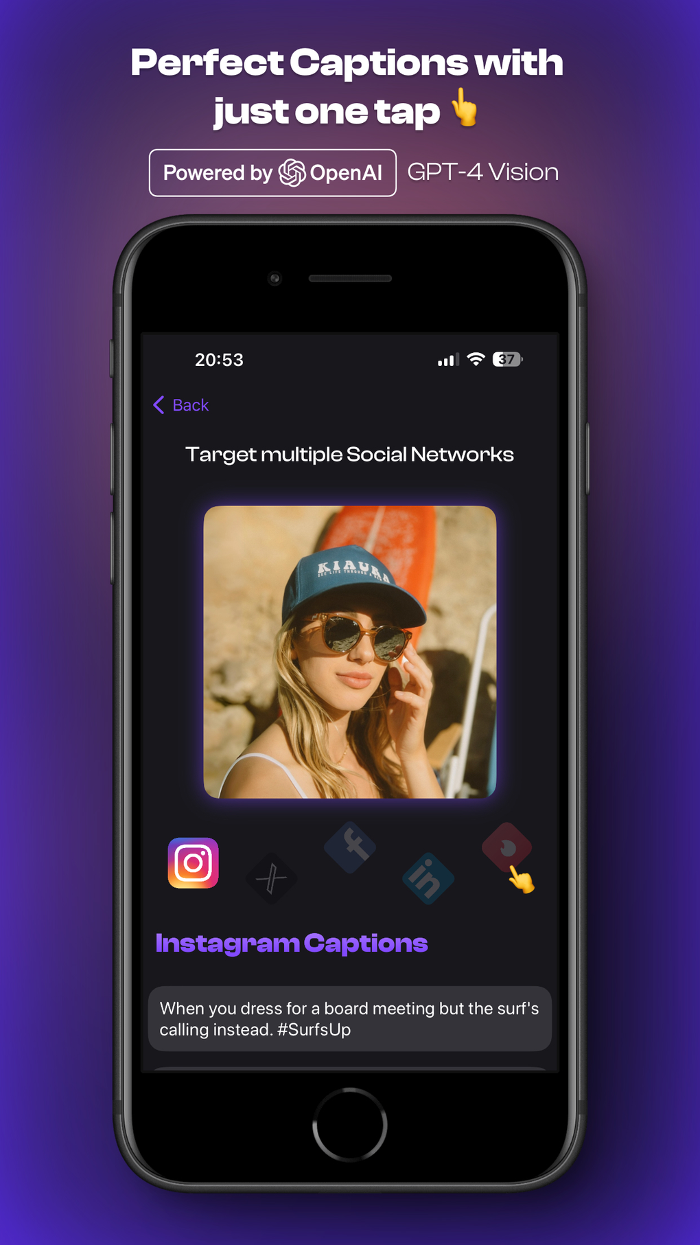 Photo Caption Generator AI para iPhone - Descargar