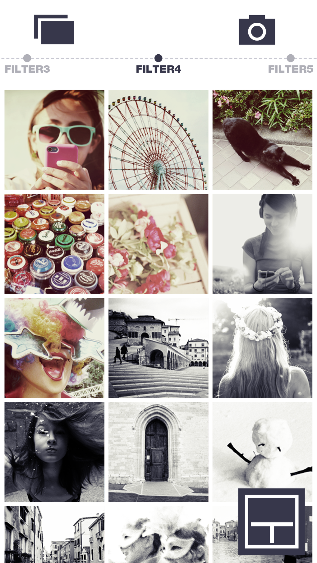 FFrame - Filter Frame Photo Collage Effect Editor für iPhone - Download