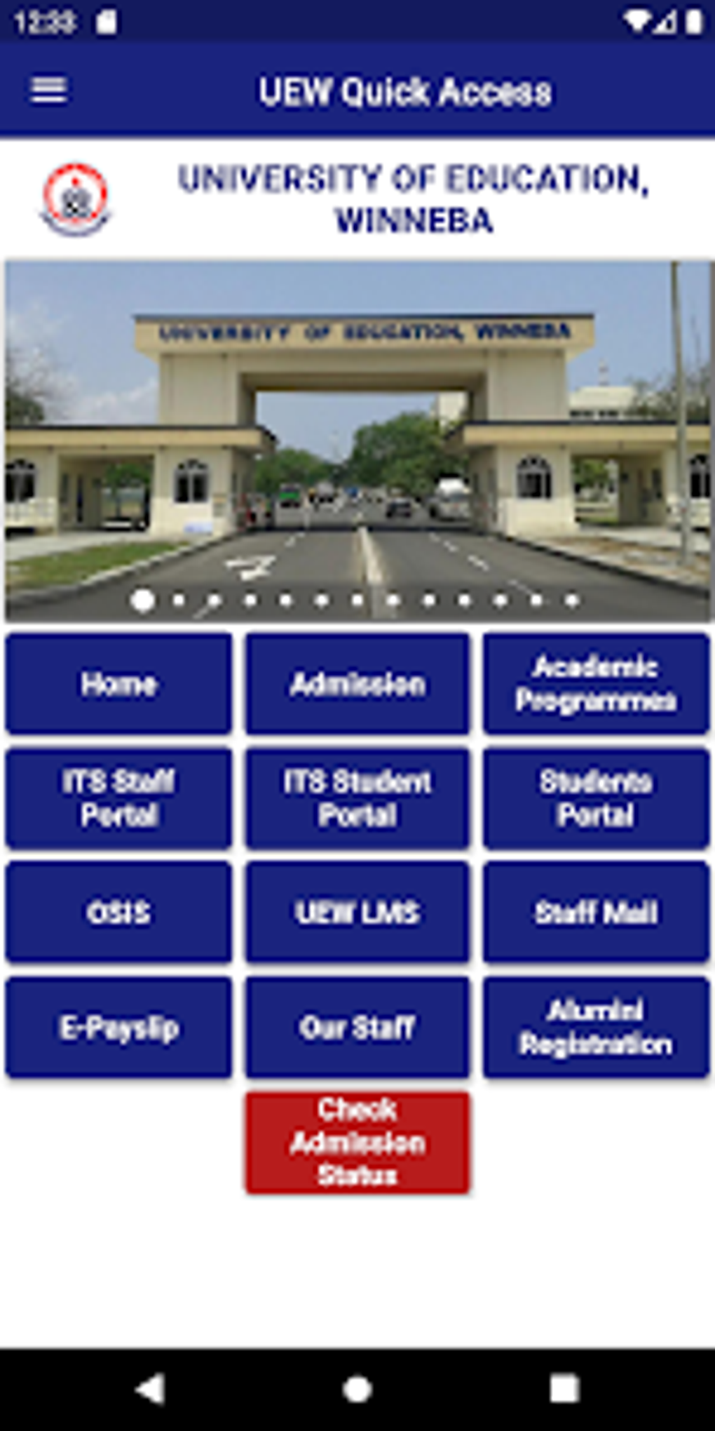 UEW Quick Access for Android - Download