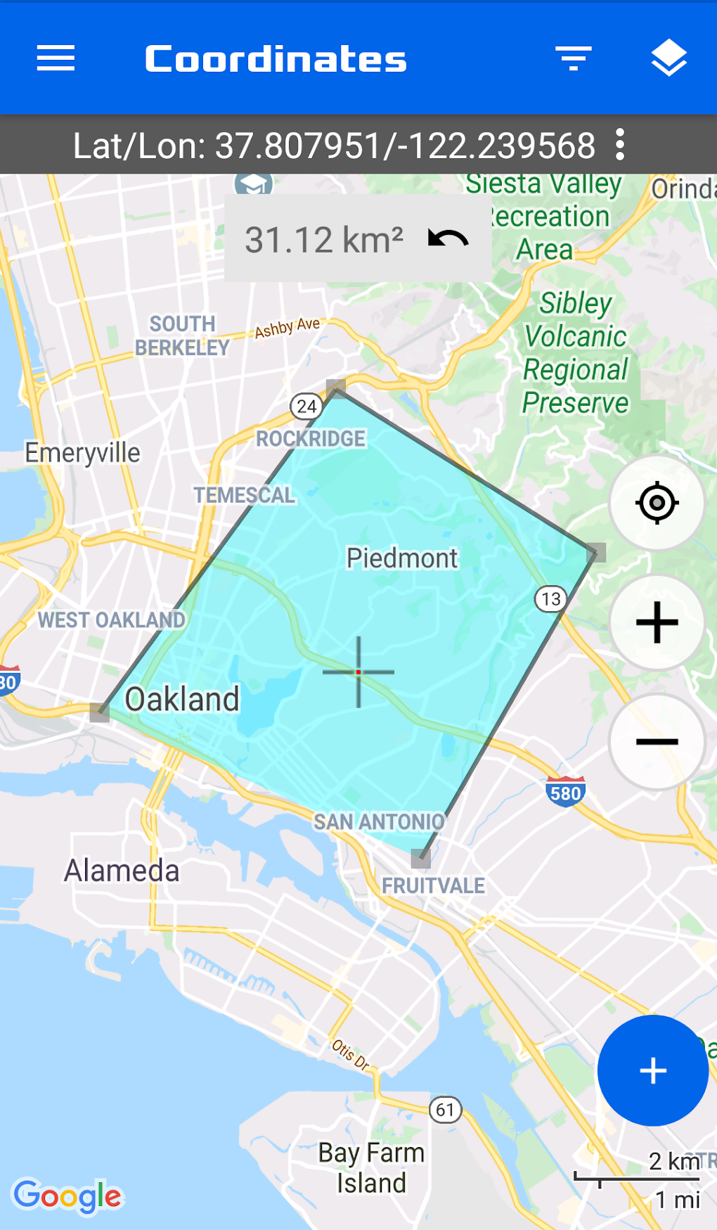 GPS Coordinates Map For Android Download