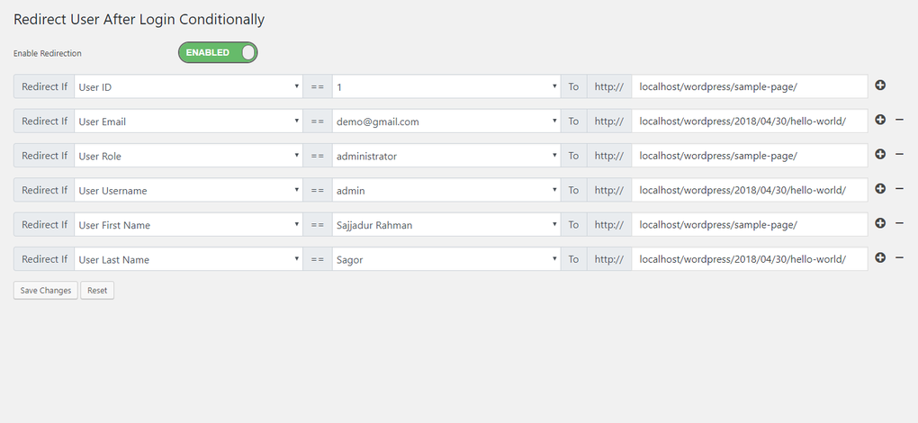 After Login Redirect for WordPress - Download