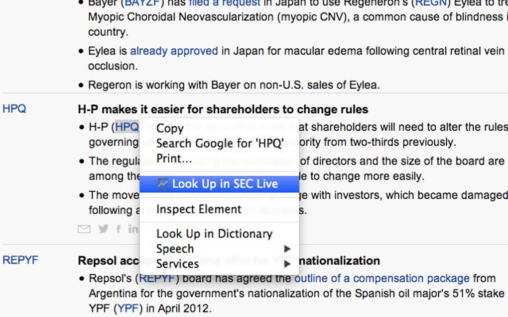 SEC Live Google Chrome 용 - 확장 프로그램 다운로드