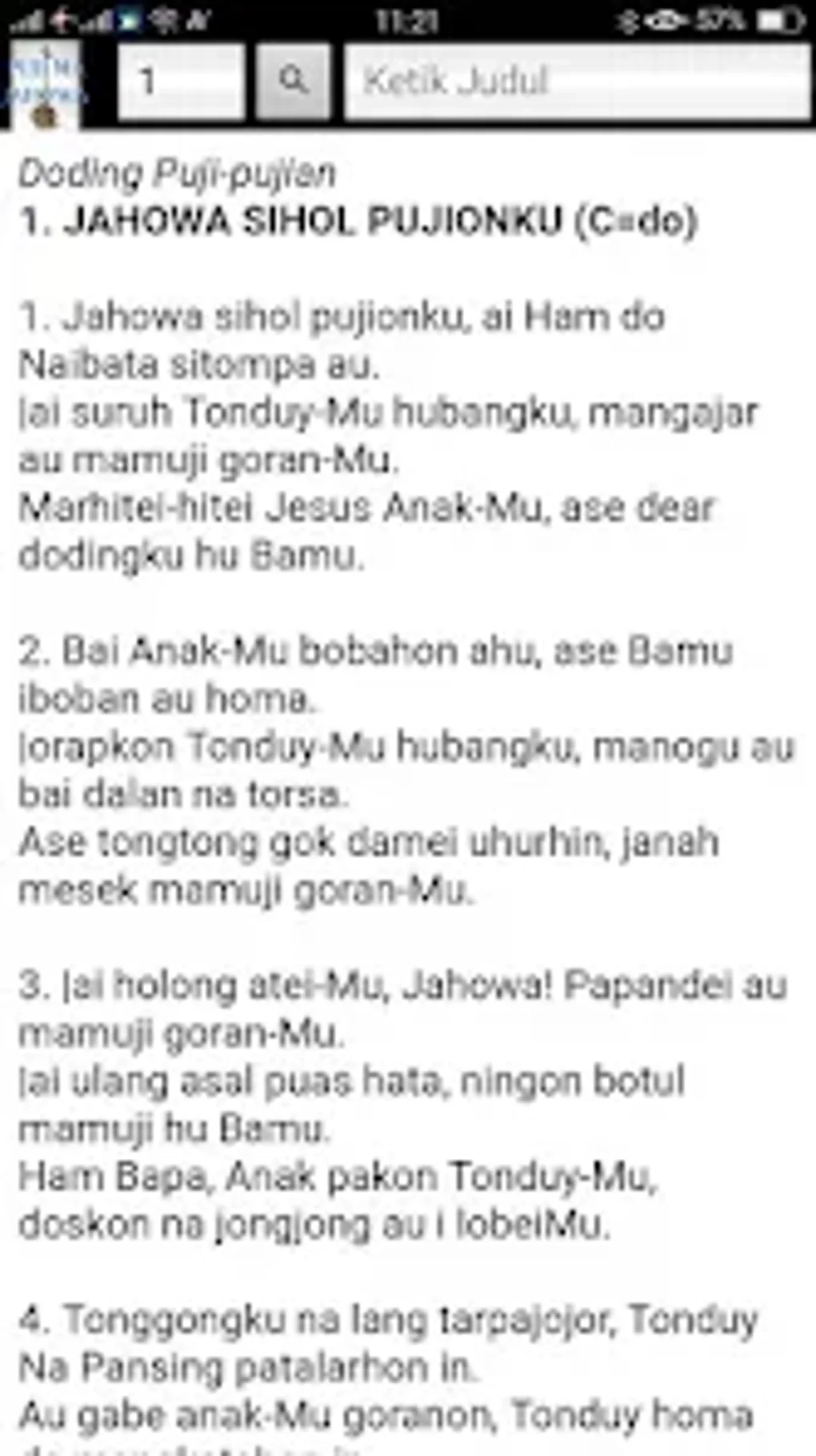 Doding Haleluya Simalungun for Android - Download