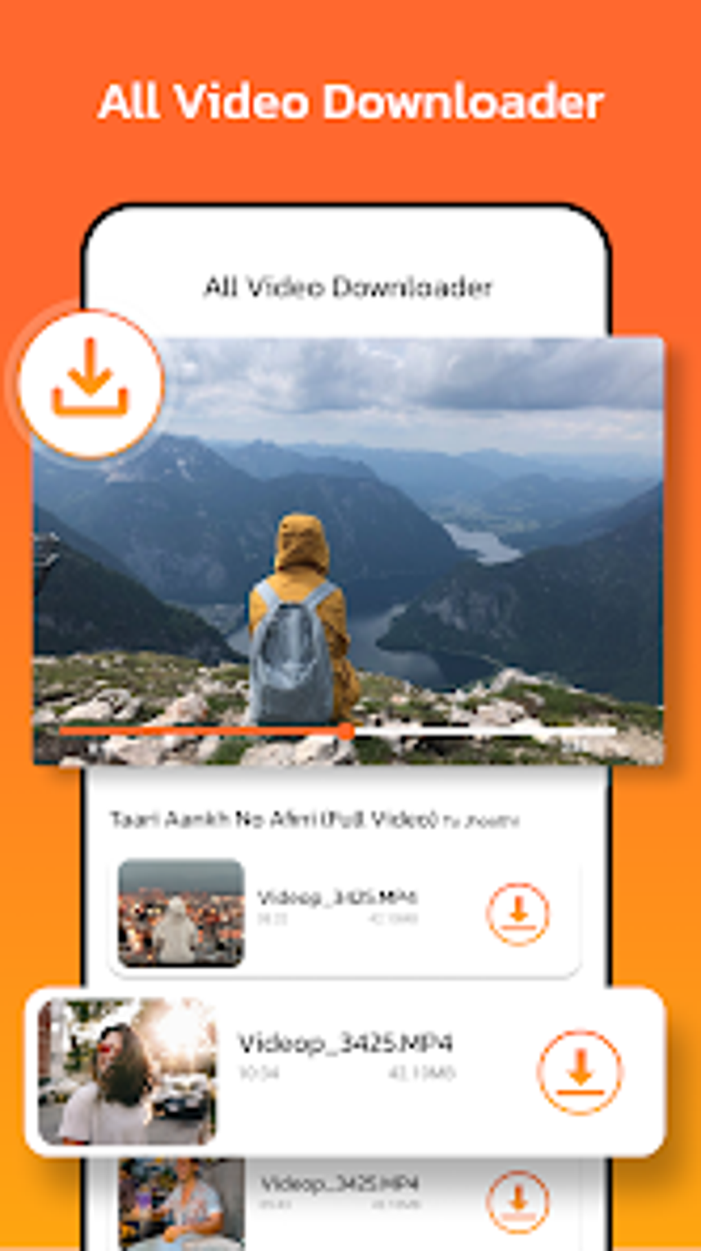 Video Downloader App pour Android - Télécharger