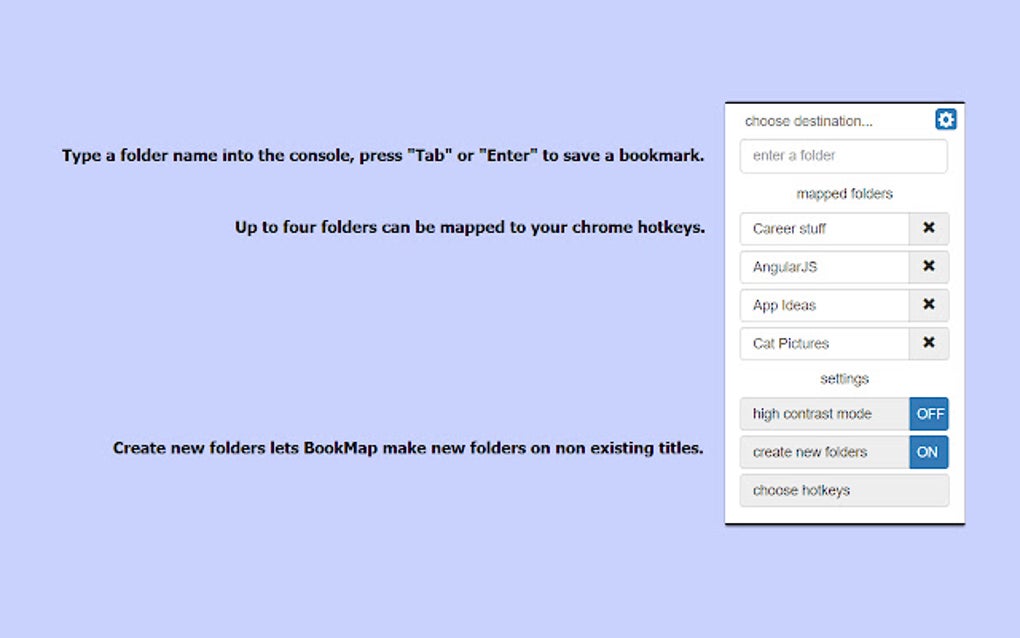 BookMap for Google Chrome - Extension Download