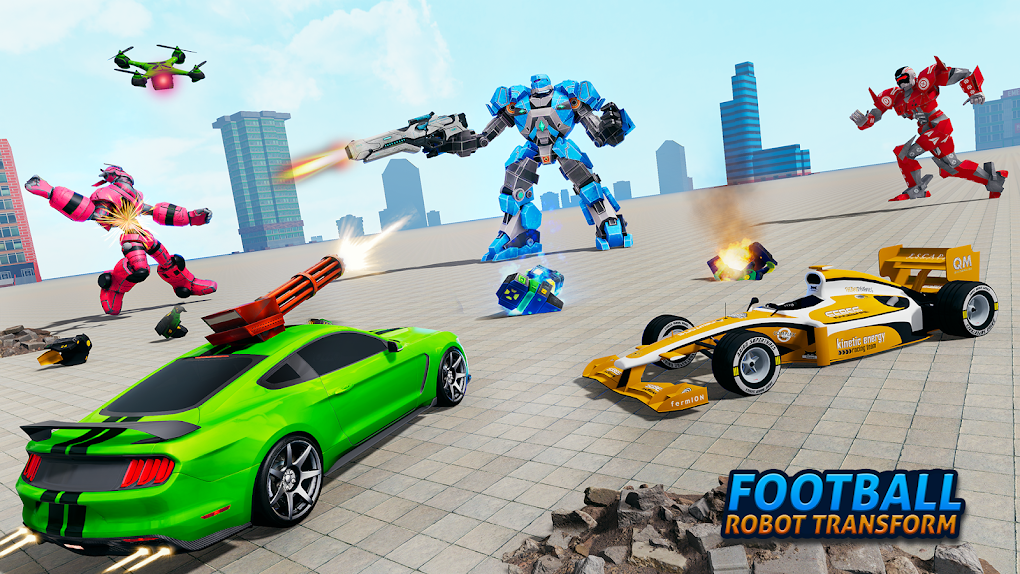 Football Robot Car Games for Android - Download