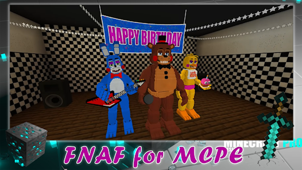 Android için FNaF Mods Maps for Minecraft - İndir
