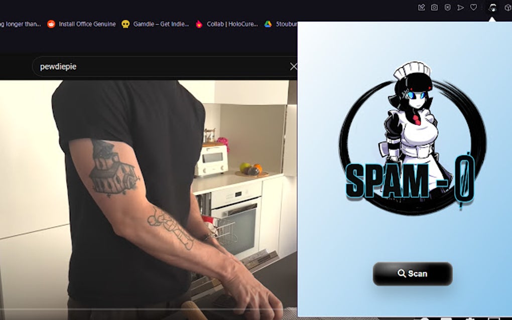 Spam ∅ для Google Chrome - Расширение Скачать