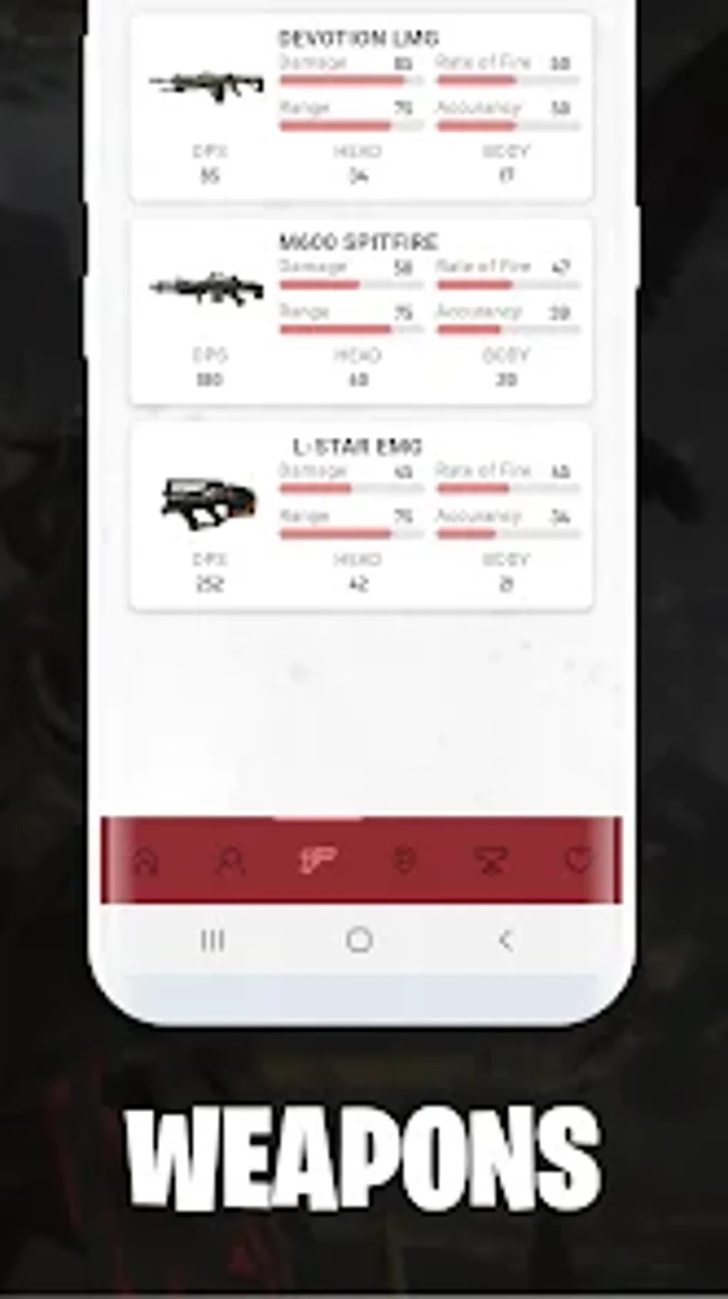 Stats for APEX Legends - Weapo for Android - Download