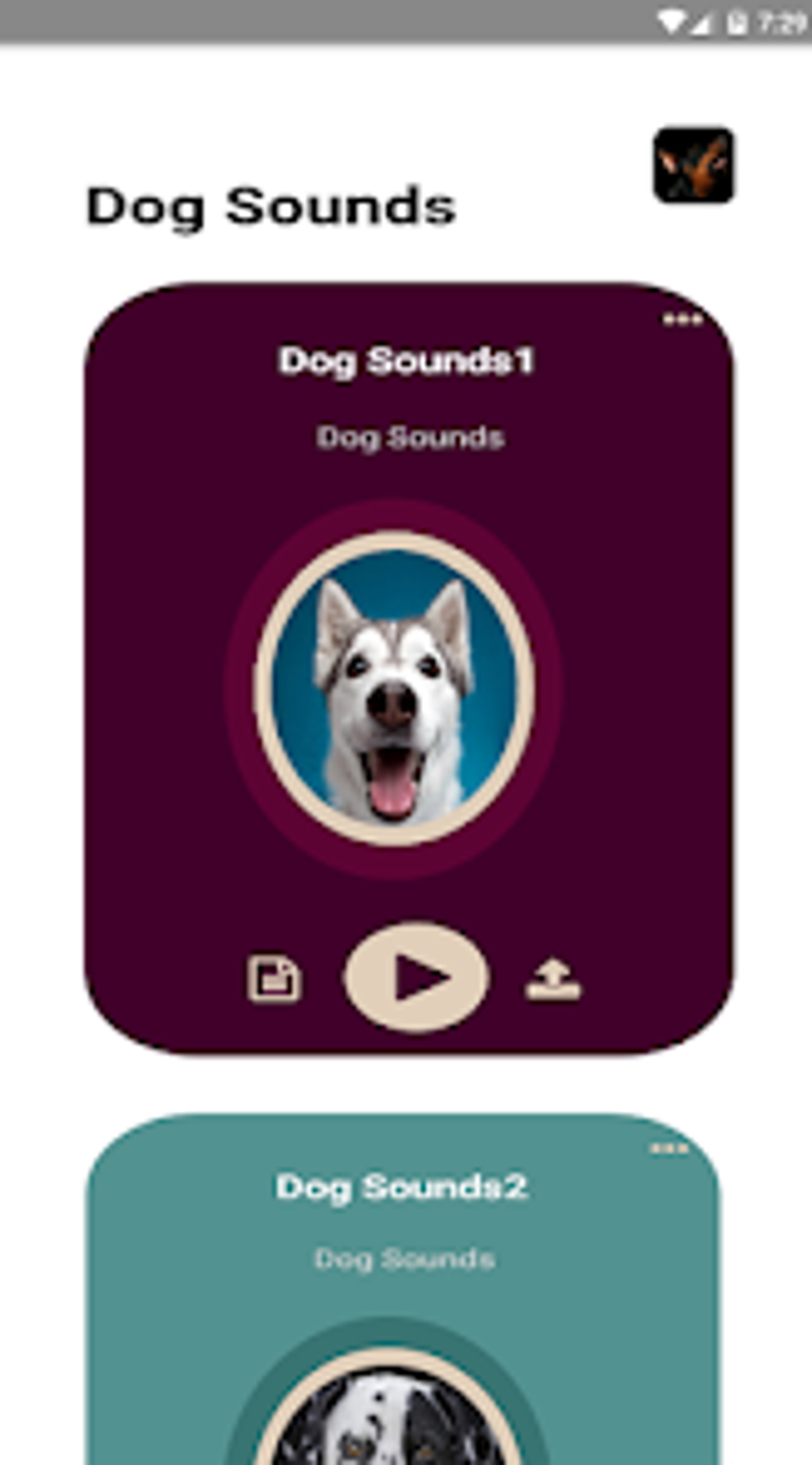 Dog Sounds for Android - Download