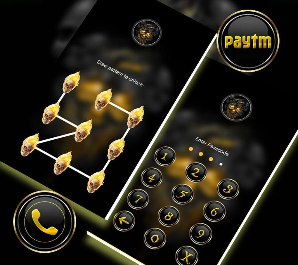 Gold Skull Launcher Theme APK para Android - Descargar