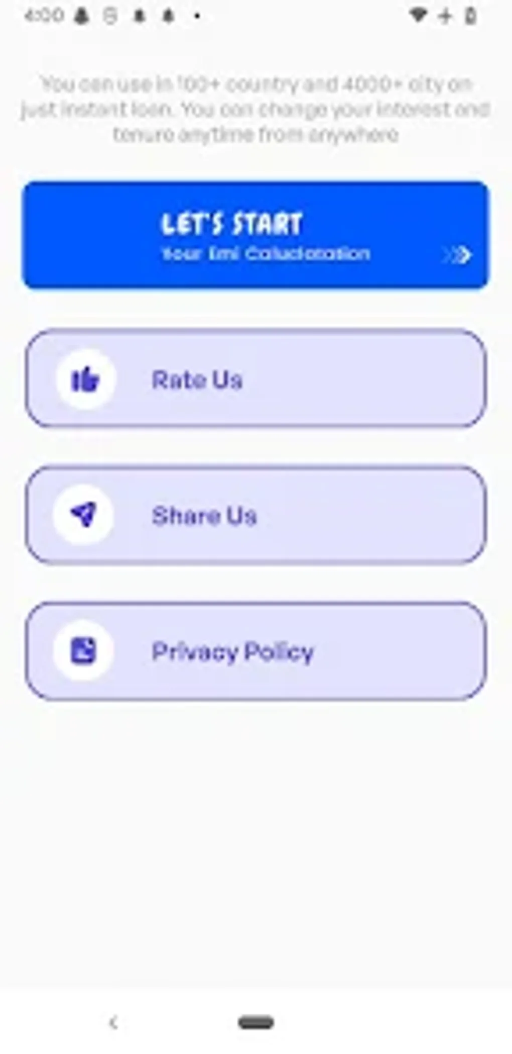 Account Emi Calculator สำหรับ Android - ดาวน์โหลด