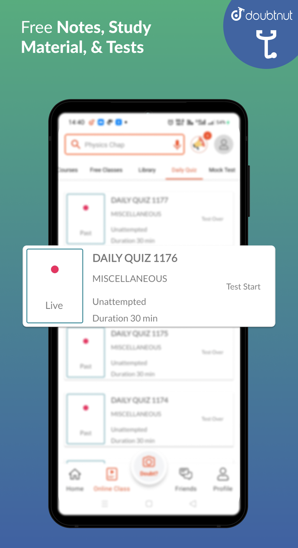 NEET Prep Board Exam Hindi for Android - Download
