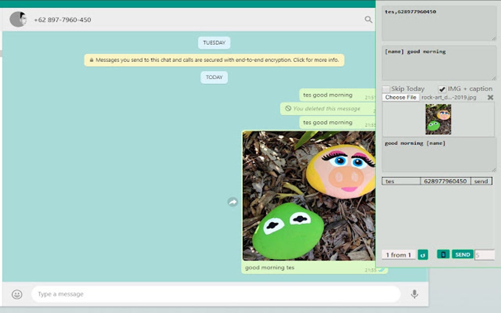 WA - Bulk Messages Sender for Google Chrome - Extension Download