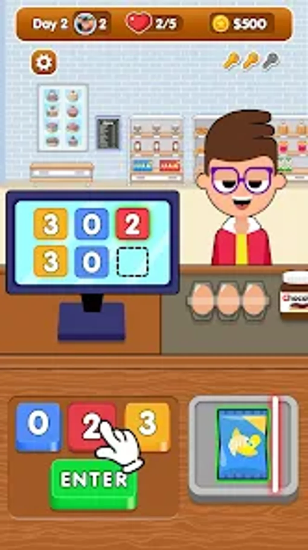 Android 용 Bakery Mart : Cashier Games - 다운로드