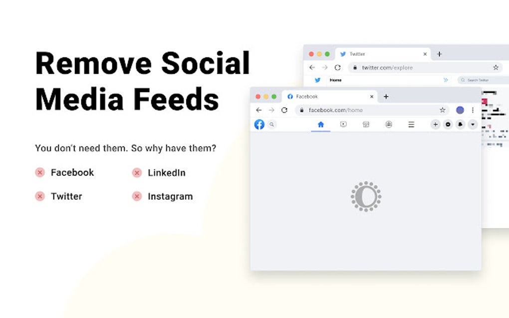 Scroll Solace - Hide Social Media Feeds for Google Chrome - Extension Download